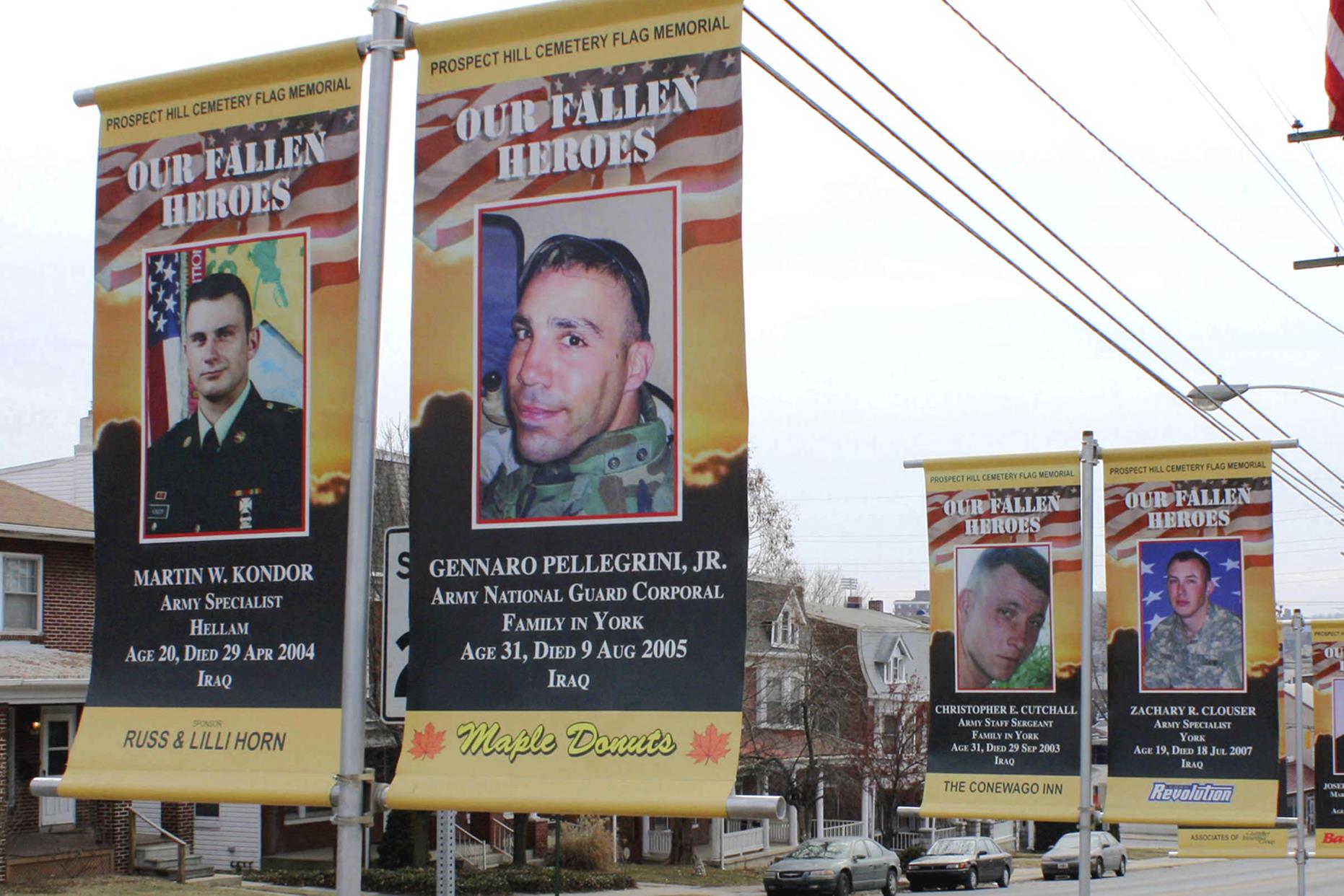 Prospect Hill Cemetery Flag Memorial – Little Finch Designs